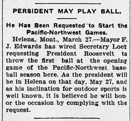 Early Sports and Pop Culture History Blog: President Taft, Governor ...