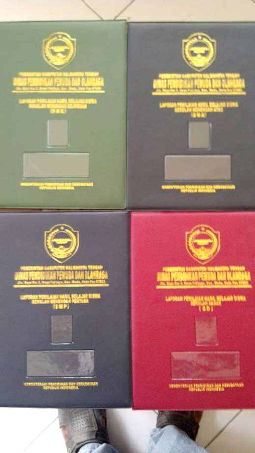 Map Raport k13 tahun 2019-2020 - Map Raport k13 | Map Ijazah | Sampul ...