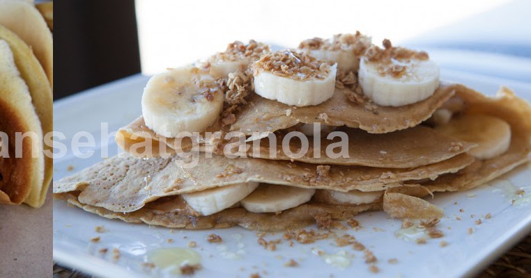 Makanan Ringan Crepes | Cemilan Sehat Granola