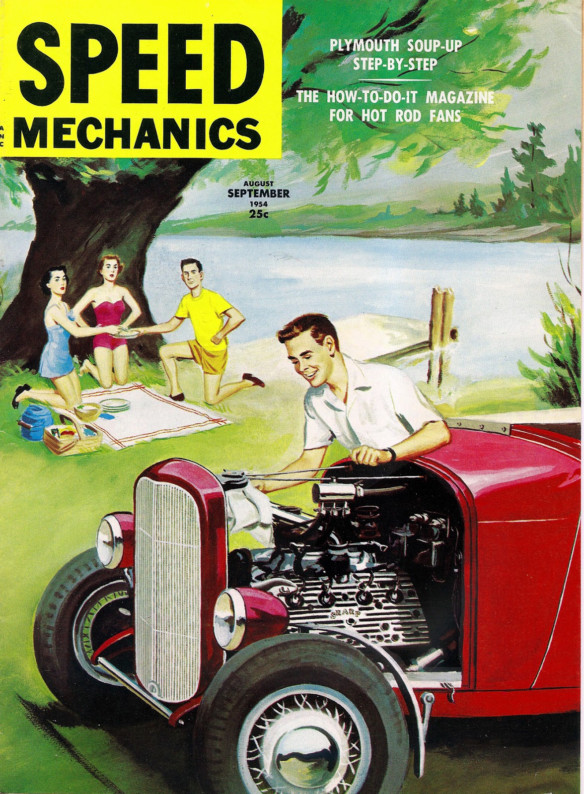 Deadly Curves: Speed Mechanics Magazine 1953 - 1954 Covers Deadly Curves: Speed Mechanics Magazine 1953 - 1954 Covers
