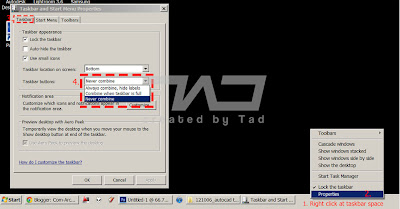 Com-Arch เรื่อยเปื่อย: How to Group Autocad Taskbar in Windows7