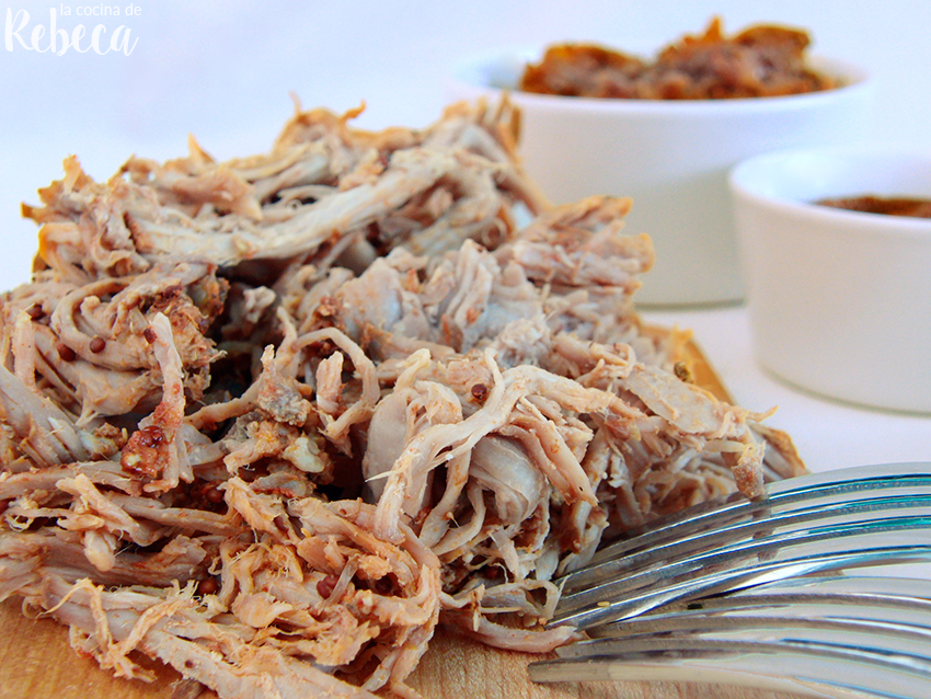 La cocina de Rebeca: Pulled pork (cerdo deshilachado o desmigado)