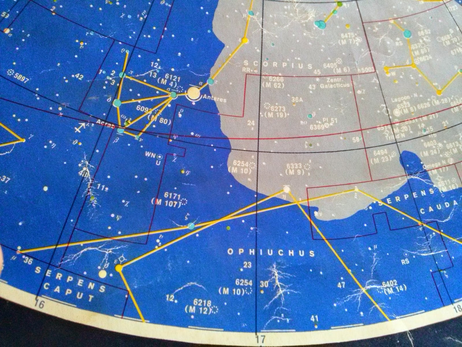 signos, mitos y estrellas: LA CONSTELACIÓN DE OFIUCO