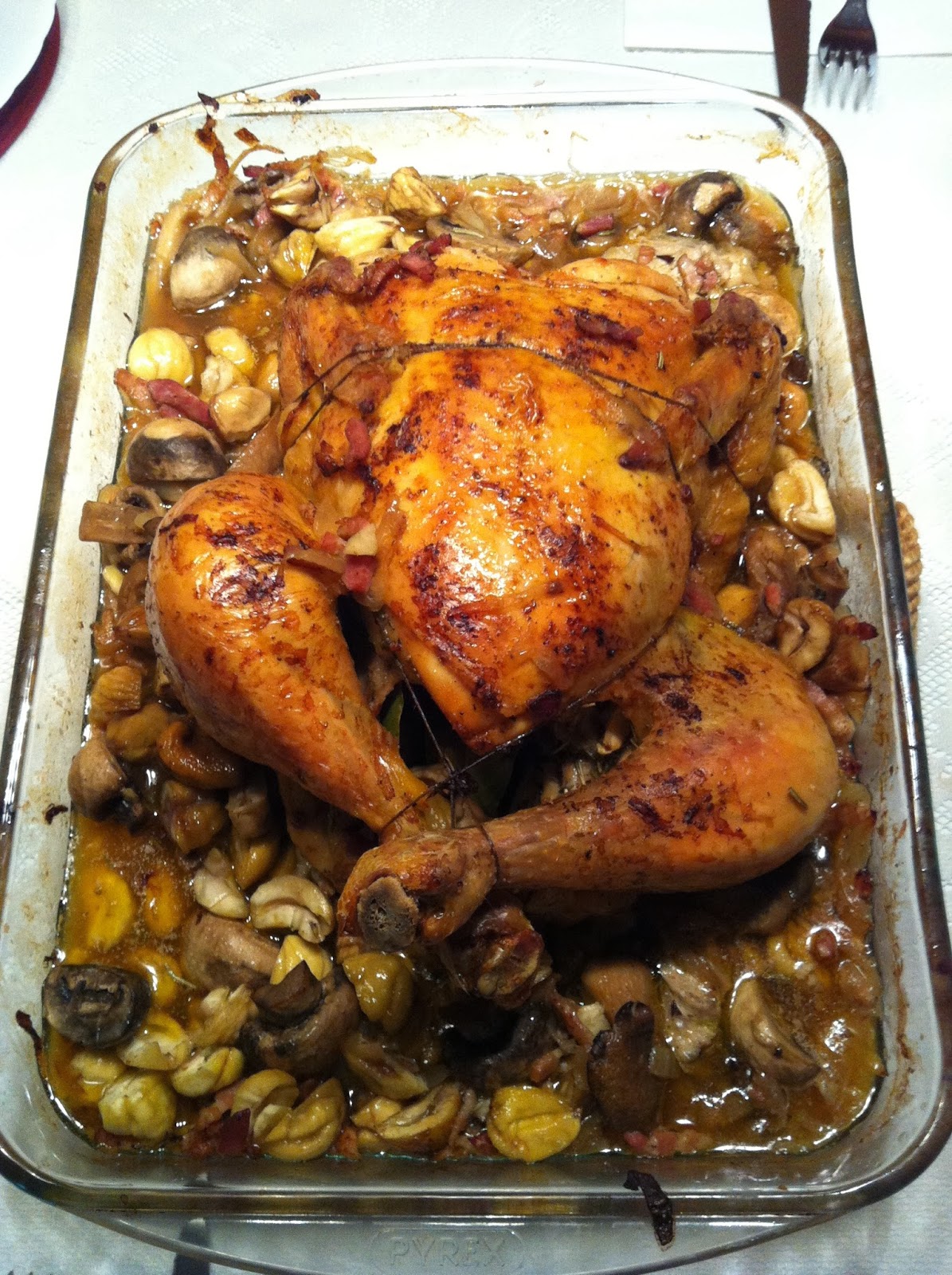 Creating in Paris: Dinde aux marrons - Repas de fêtes