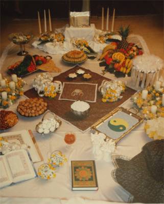 Persian Islamic Marriage Officiant: SOFREH AGHD