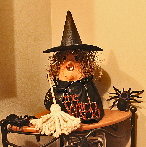 Blogtoberfest, day 8 - Fun Whimsy for Halloween - The Red Painted Cottage