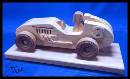 Scrollsaw Workshop: Sprint Car from a construction grade 2 X 4. Scroll ...