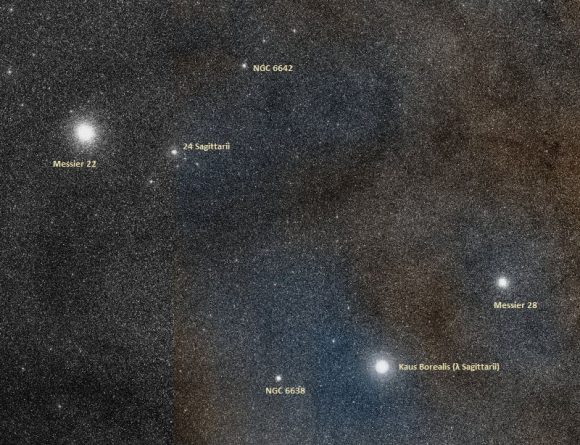 Condenado_78: Messier 22 - La nebulosa de Sagitario