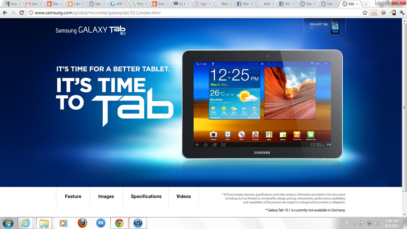 Harga Samsung Galaxy Tab 10.1 - Gadget Terbaru | Gadget Tercanggih ...