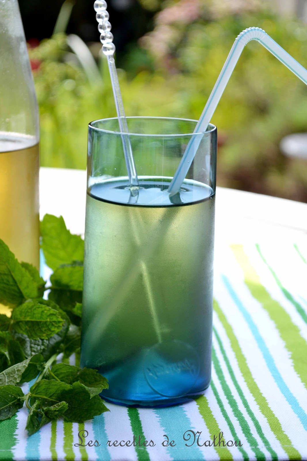 Ma cuisine au fil de mes idées...: Sirop de menthe fraîche