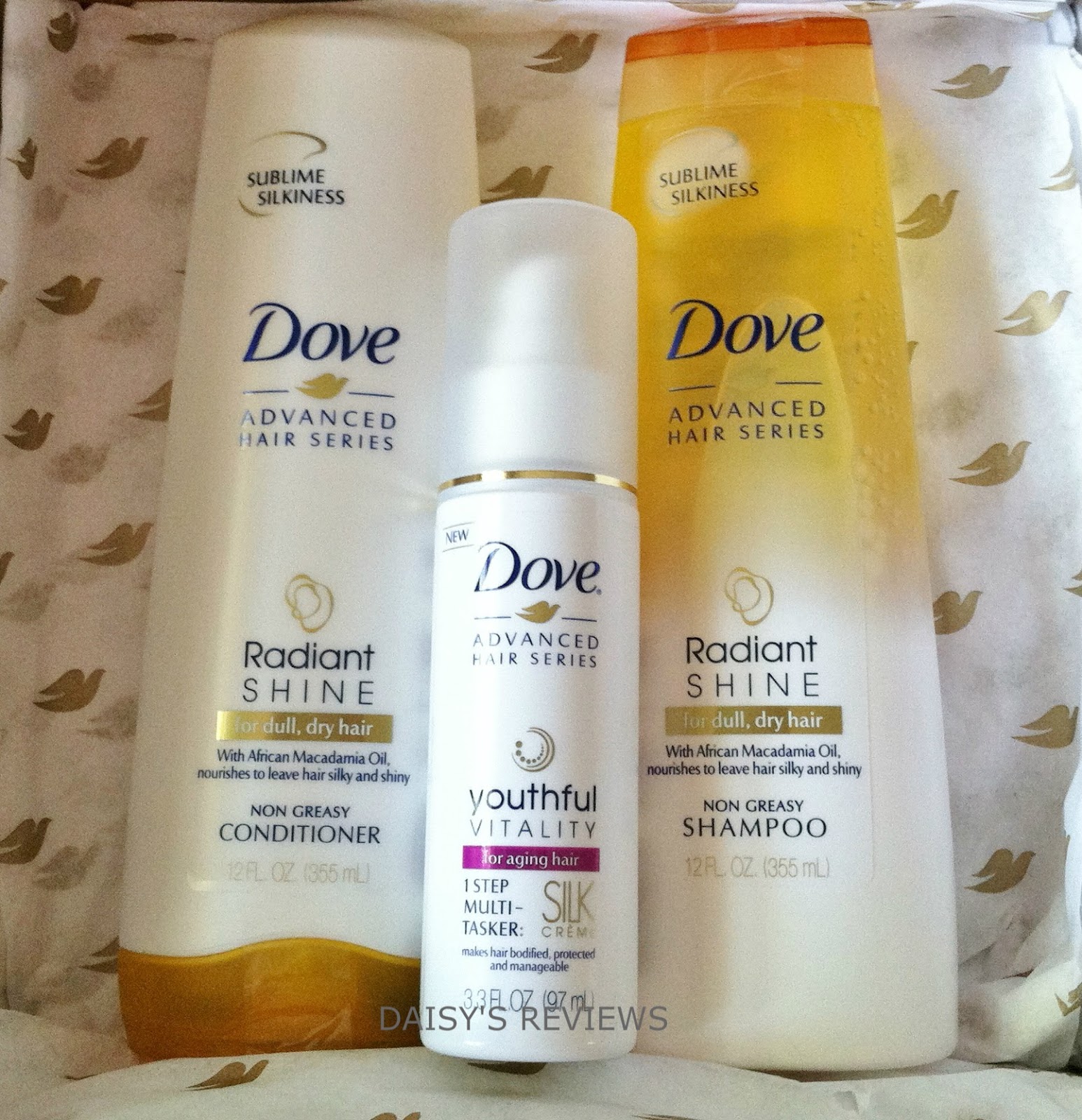 Welcome To Daisy's Reviews: Dove Radiant Shine and Youthful Vitality ...
