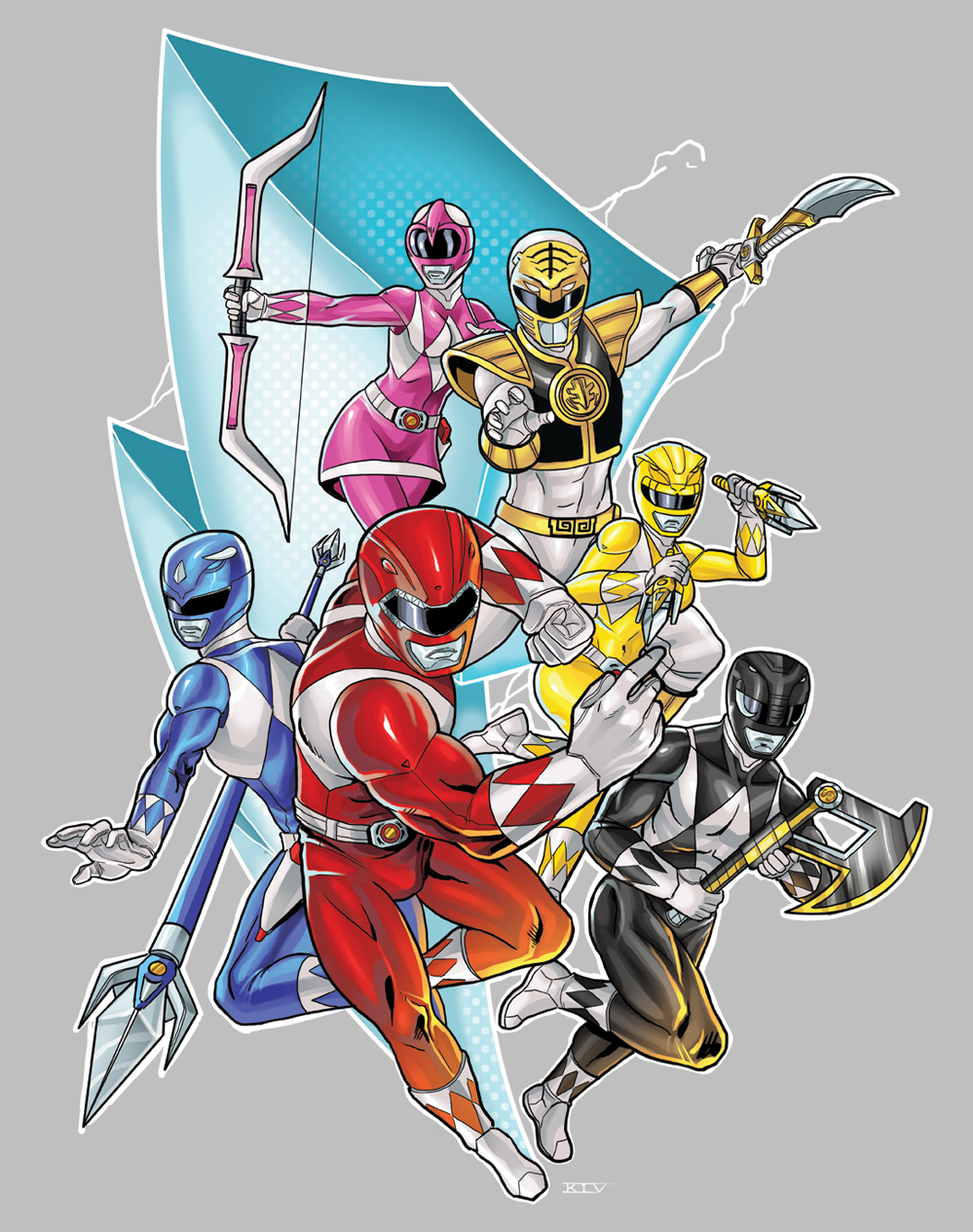 RIVAGANDA: Go Go Power Rangers!