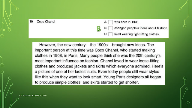 CEPT Practice: CEPT TEST 8