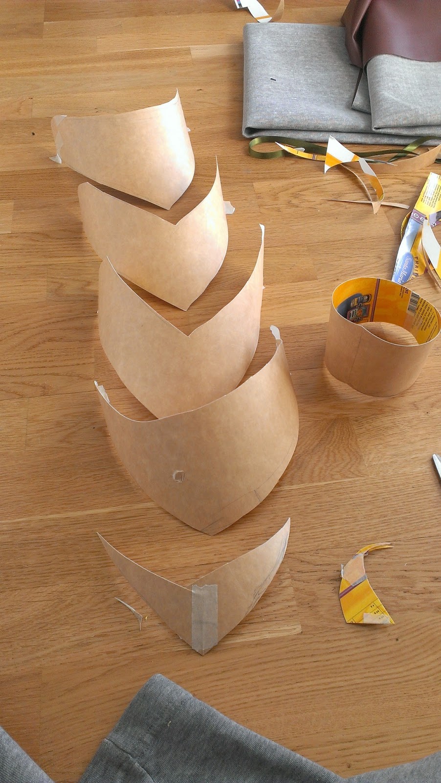 Cardboard Armor Designs