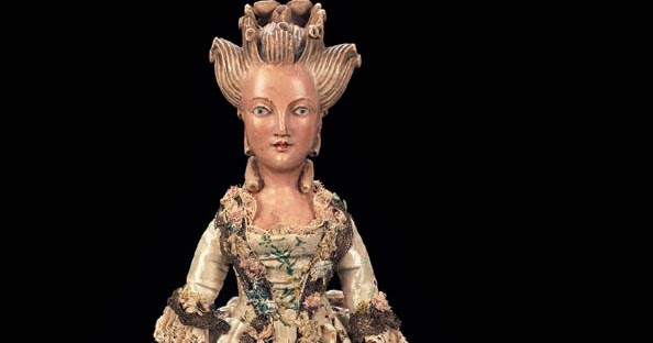 Inviting History: Museum Sunday: A court doll depicting Marie Antoinette