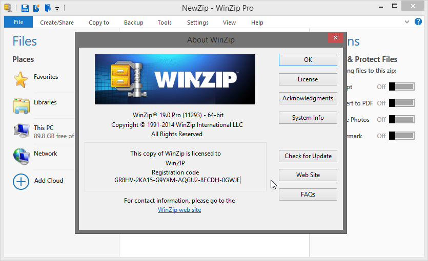 วิธีการติดตั้งโปรแกรม Winzip Pro 22 + ตัวโปรแกรมให้ดาวน์โหลด ฟรี - Mawto