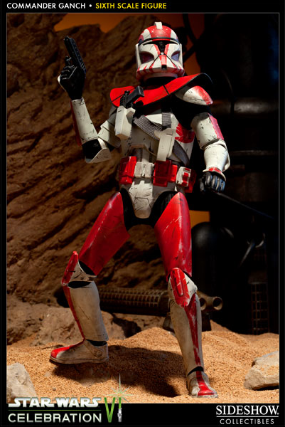toyhaven: Sideshow Collectibles Star Wars Commander Ganch Celebration ...
