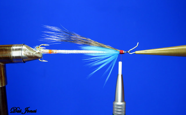 Flies step by step: Snake fly, step by step.