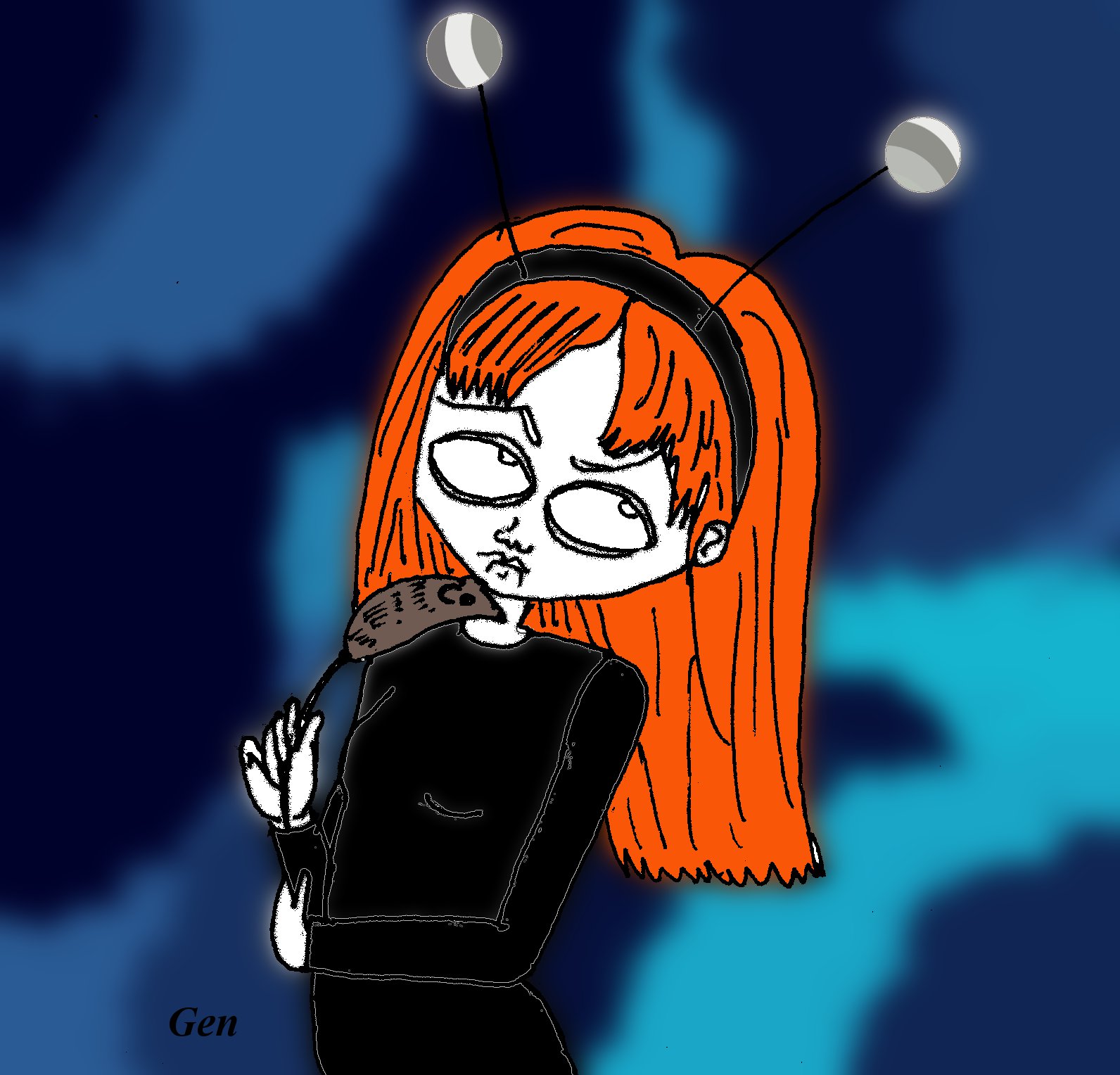 SADIE & GEN: The making of an artist step by step