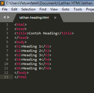 imhuda weblog: Asas-asas HTML