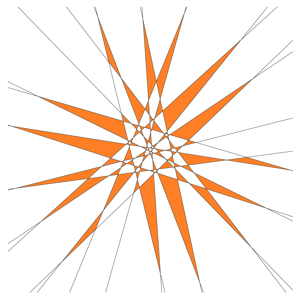 MEDIAN Don Steward mathematics teaching: Kobon triangles