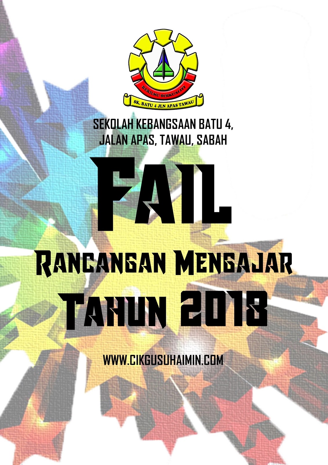 51 Templat Muka Depan (Cover) dan Pembahagi (Divider) Fail Rancangan ...