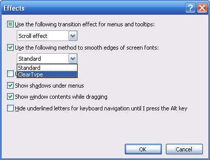 Membuat Font Windows XP Lebih Smooth
