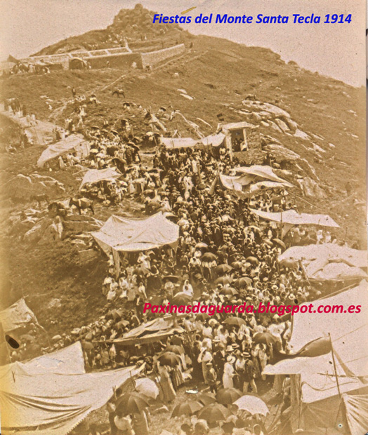 Paxinas da Guarda: (A GUARDA) Centenario da Festa do Monte Santa Tecla