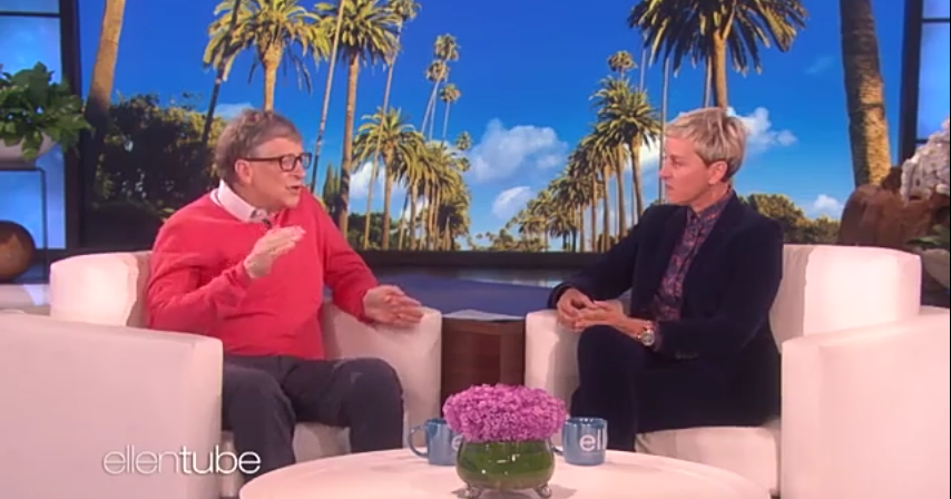 This Bill Gates interview with Ellen shows why the rich are rich - Charmm