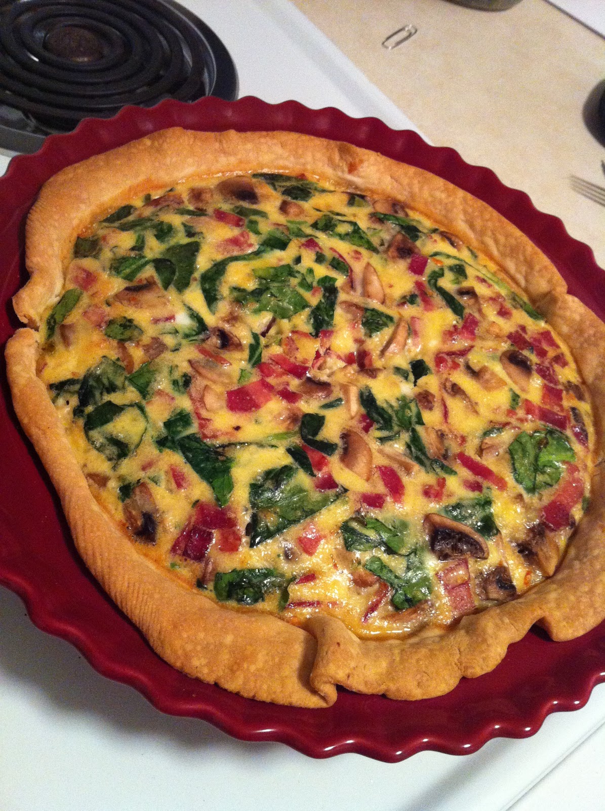 The Darling Redhead: Quiche