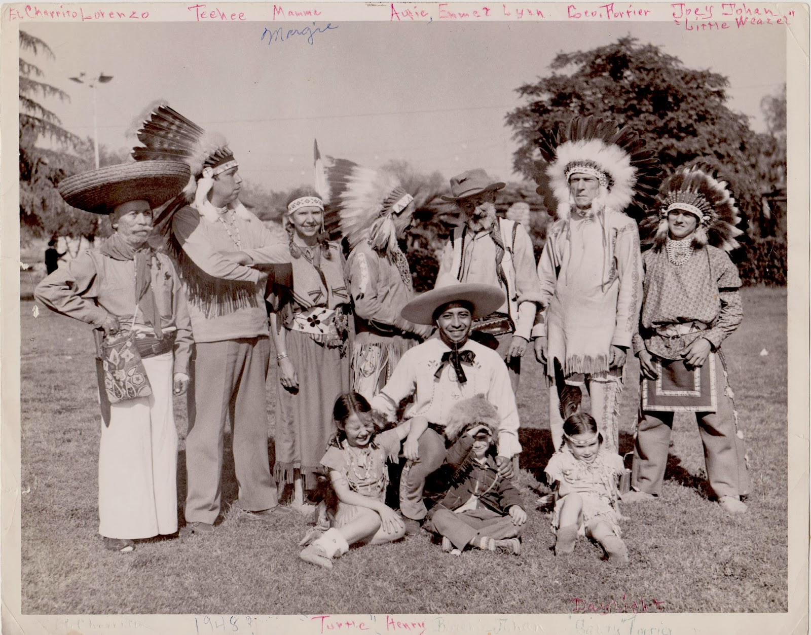The Museum of the San Fernando Valley: AUGIE WHITECLOUD GOMEZ ACTOR AND ...