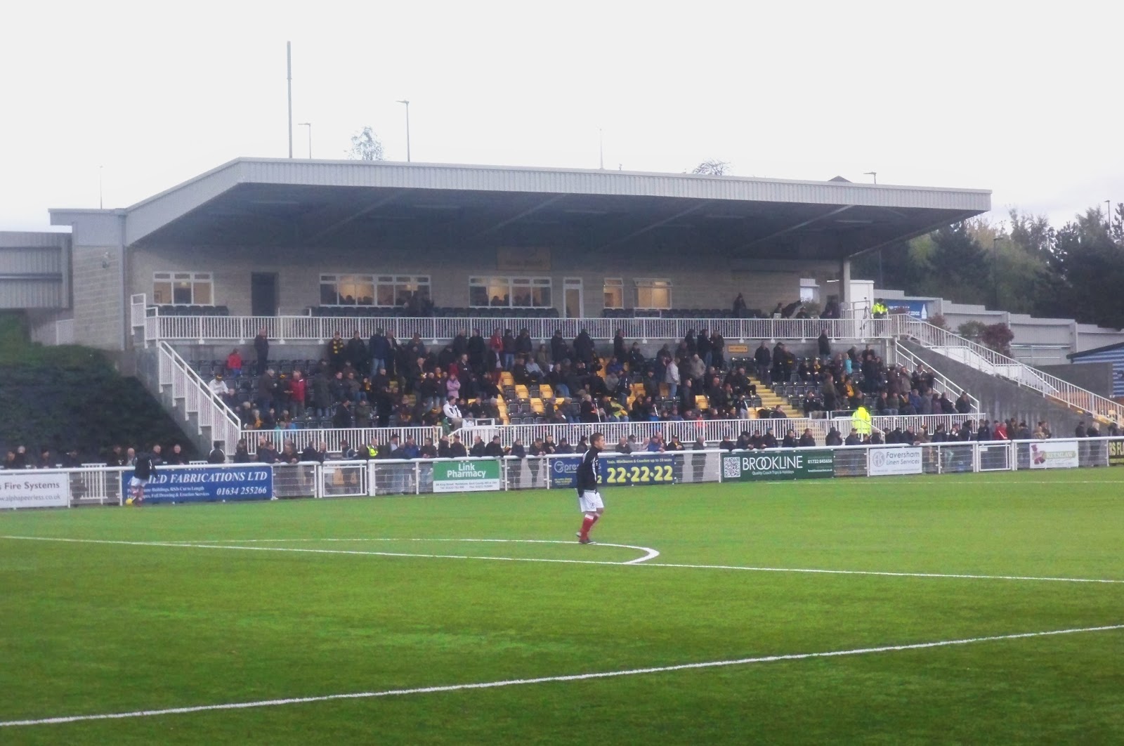 Football Grounds visited by Richard Bysouth: Maidstone United FC