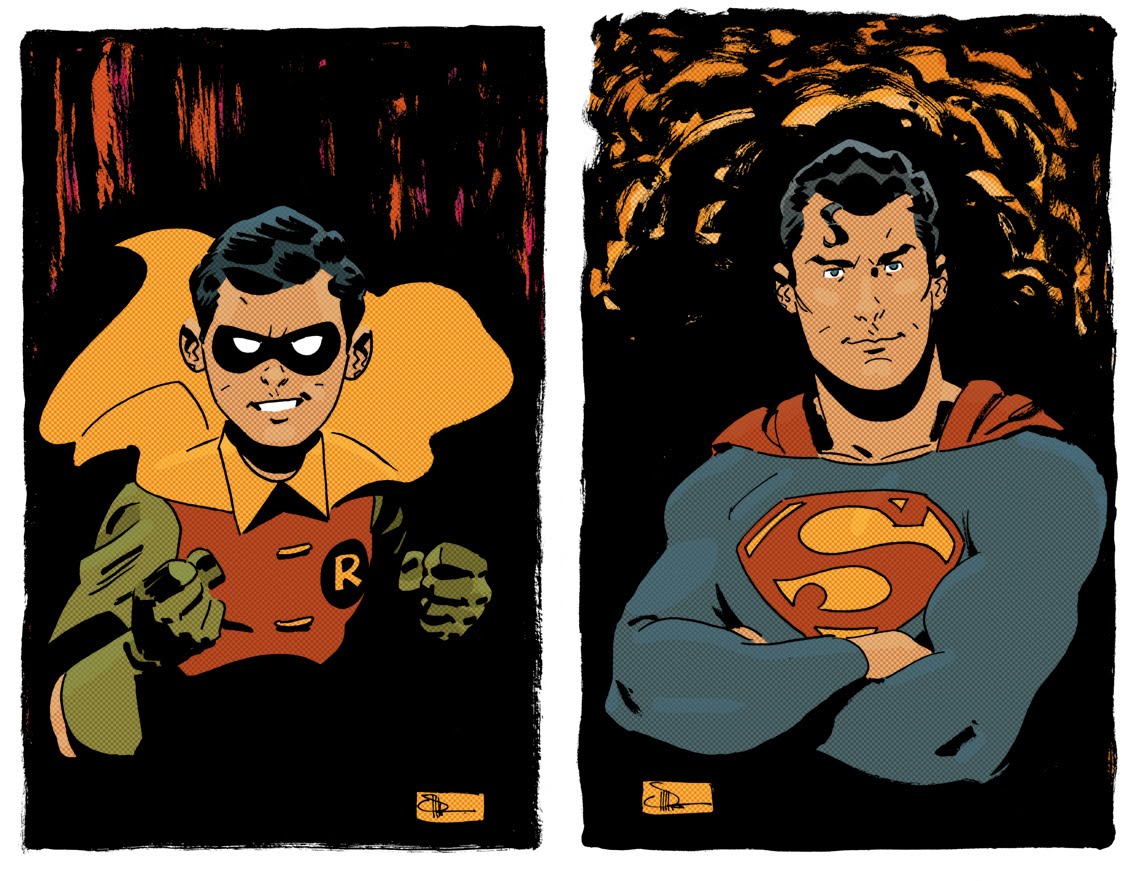 Noblemania: Superman and Robin/Nightwing cover team-ups