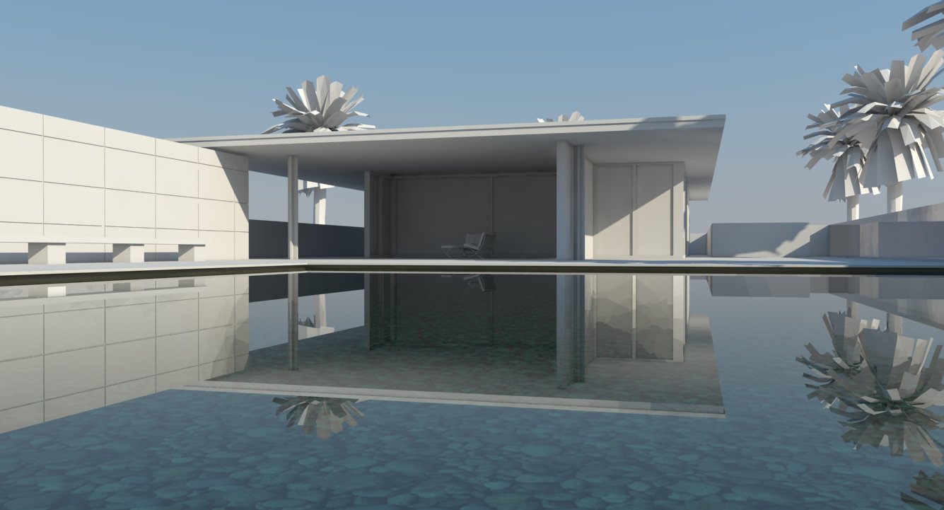nomeradona ...: Tutorial: How to create Pool Water in Vray Sketchup