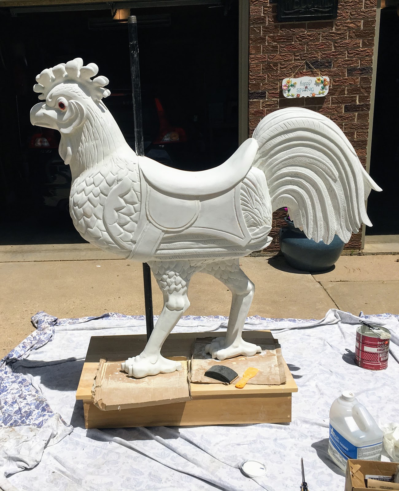 Wargames and Railroads: Chester the Rooster - WIP - Part II