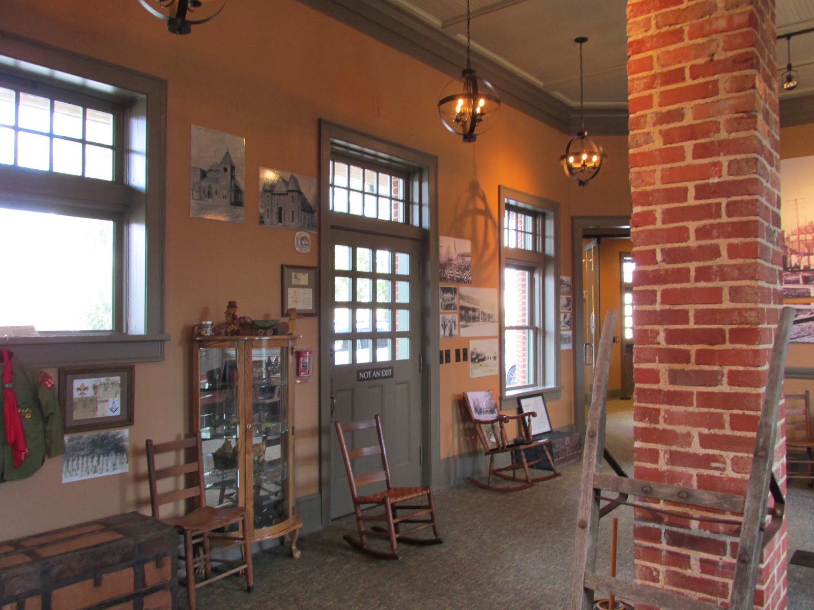 The museum also owns a vast collection of historic photographs.