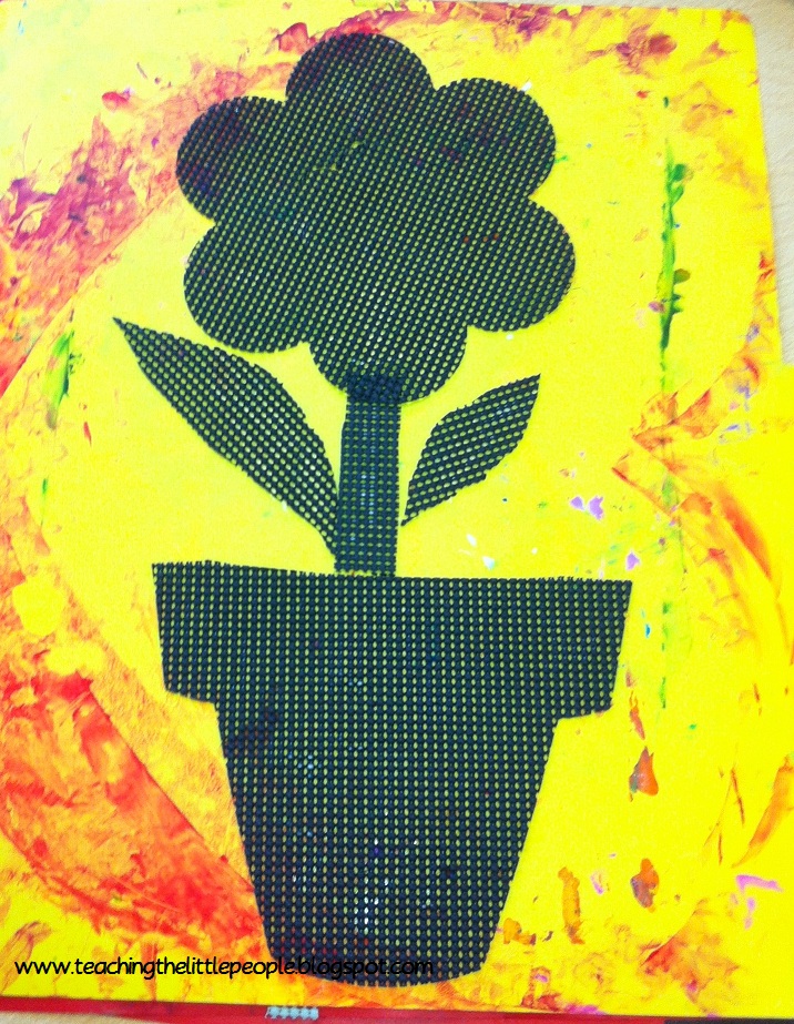 Teaching The Little People: Shelf Paper Art Prints in Preschool