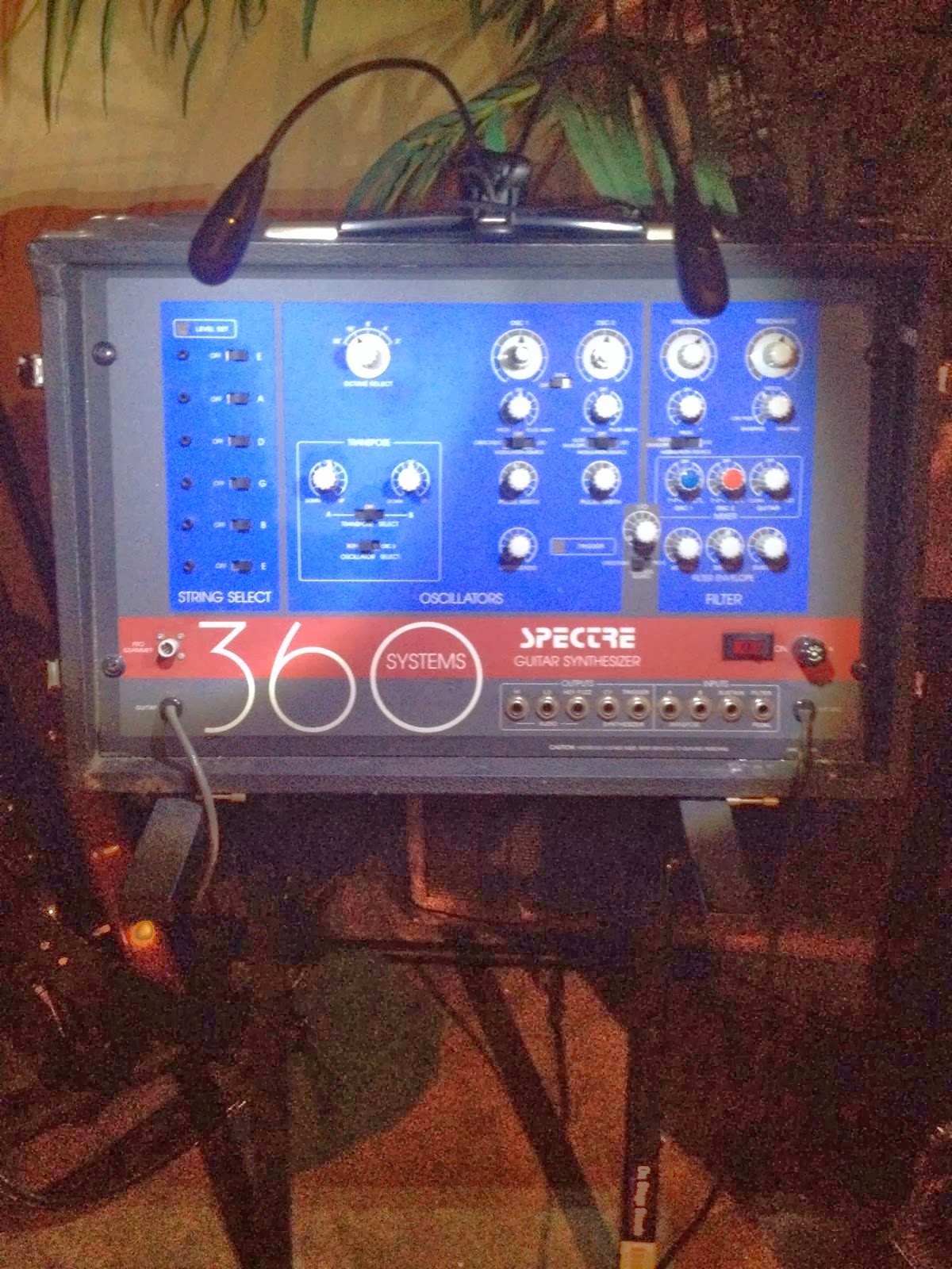 MATRIXSYNTH: 360 Systems Spectre Guitar Synth with ARP Hex Pickup