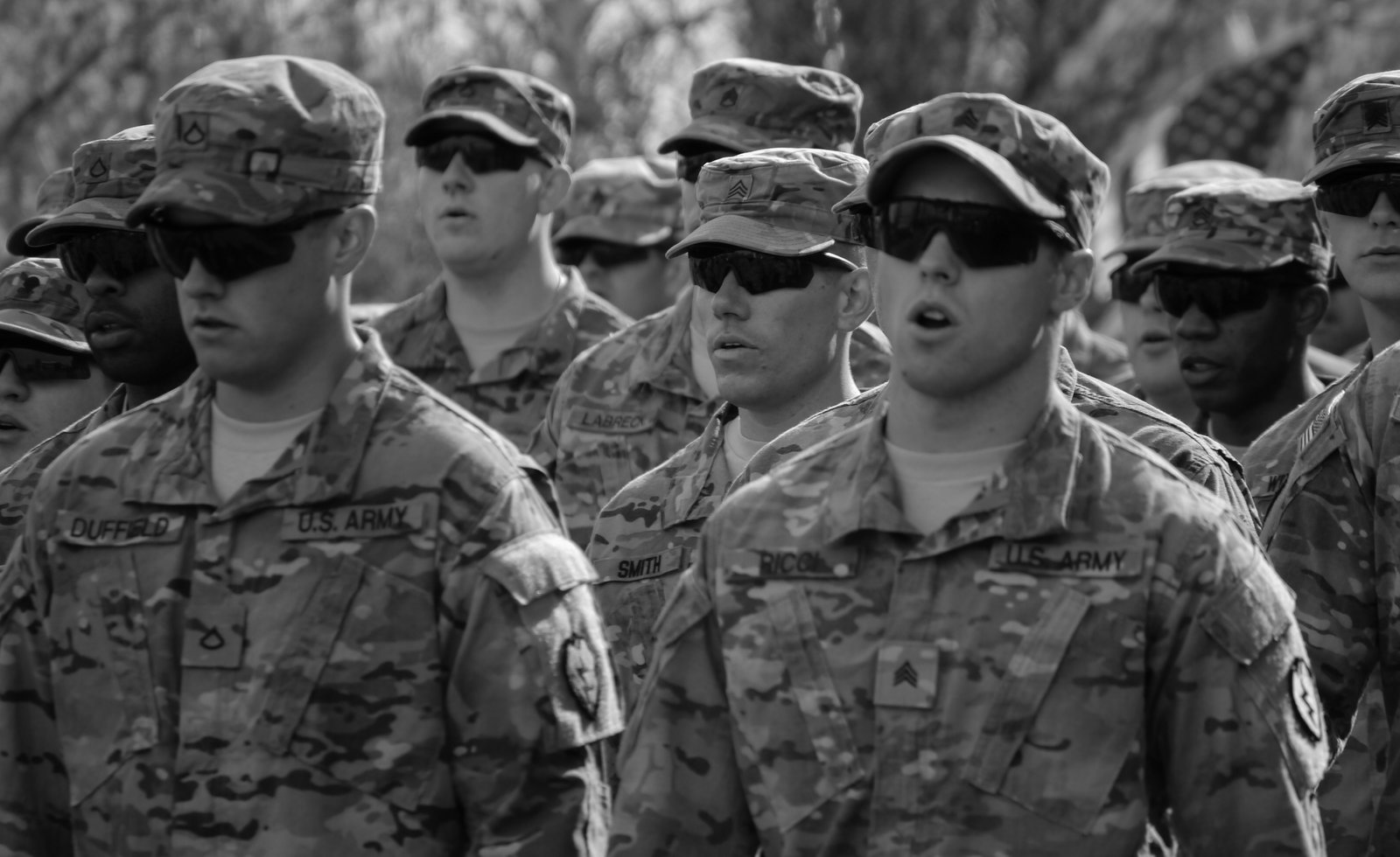 Luminance Noise: Stephen Cysewski: Salute to Our Military Parade (STOMP)