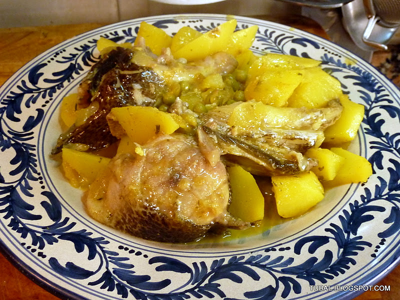 TUBAL: SAPO CON PATATAS EN AMARILLO