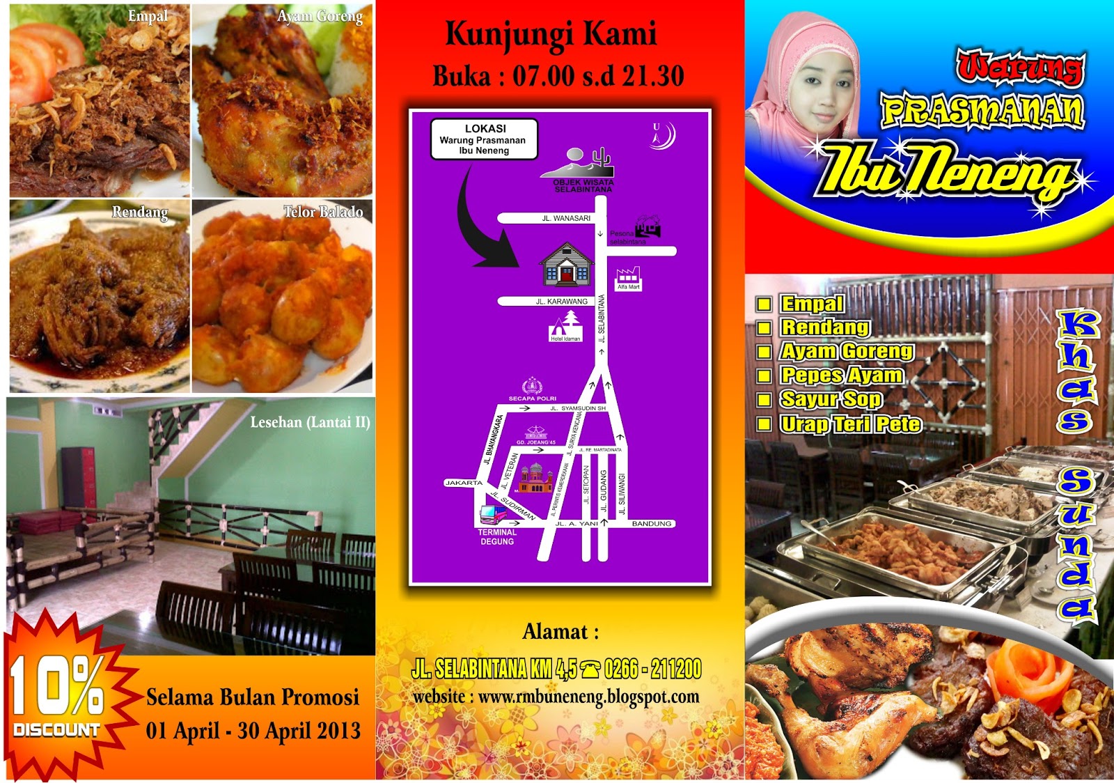 Tren Gaya 28+ BrosurRumah Makan, Rambu Peringatan