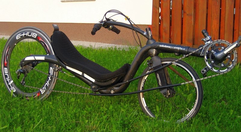 My Tadpole Recumbent Trike Experience: Drooling over a carbon fiber ...