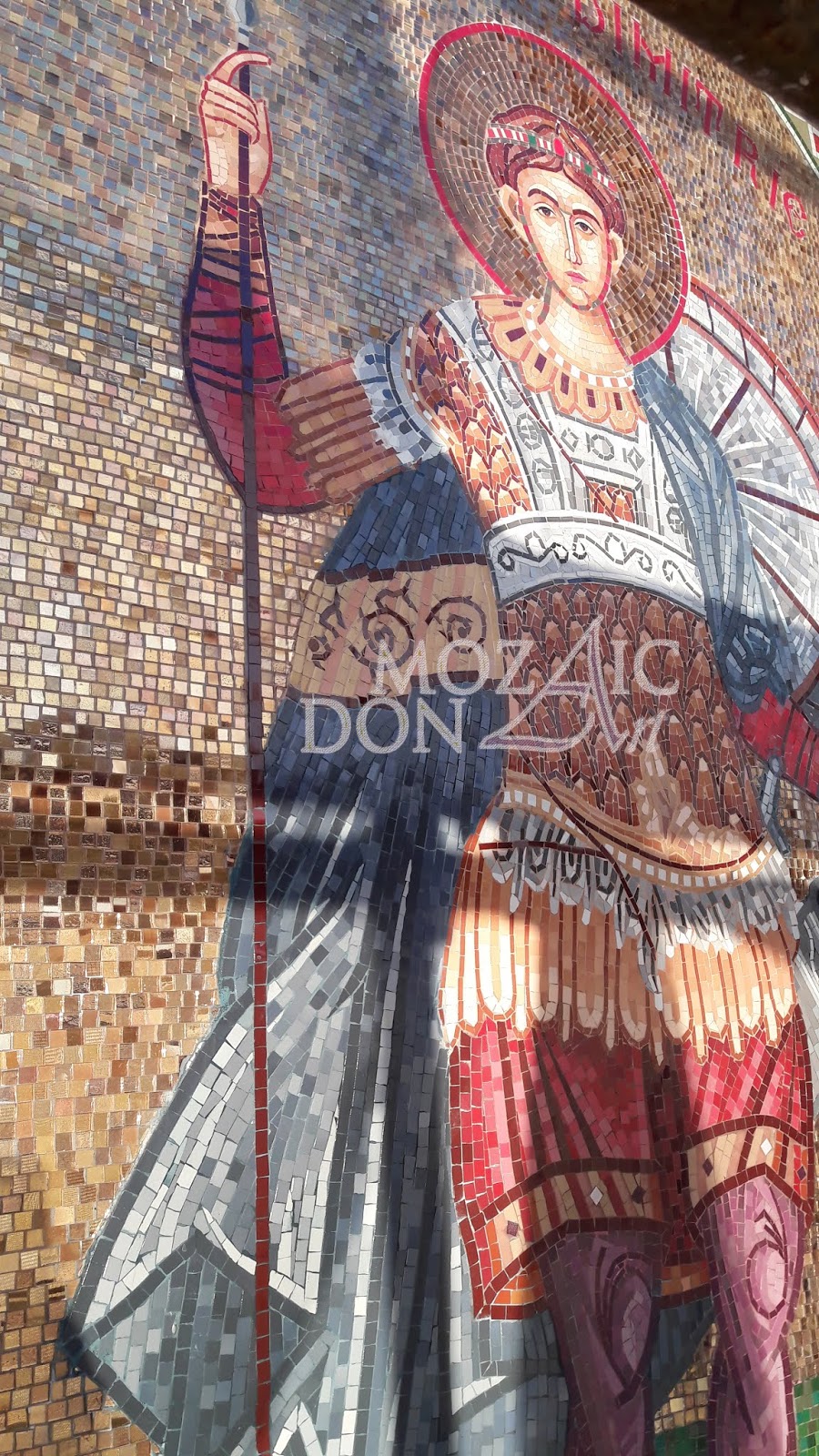 MOZAIC DONART: Mozaic religios bizantin