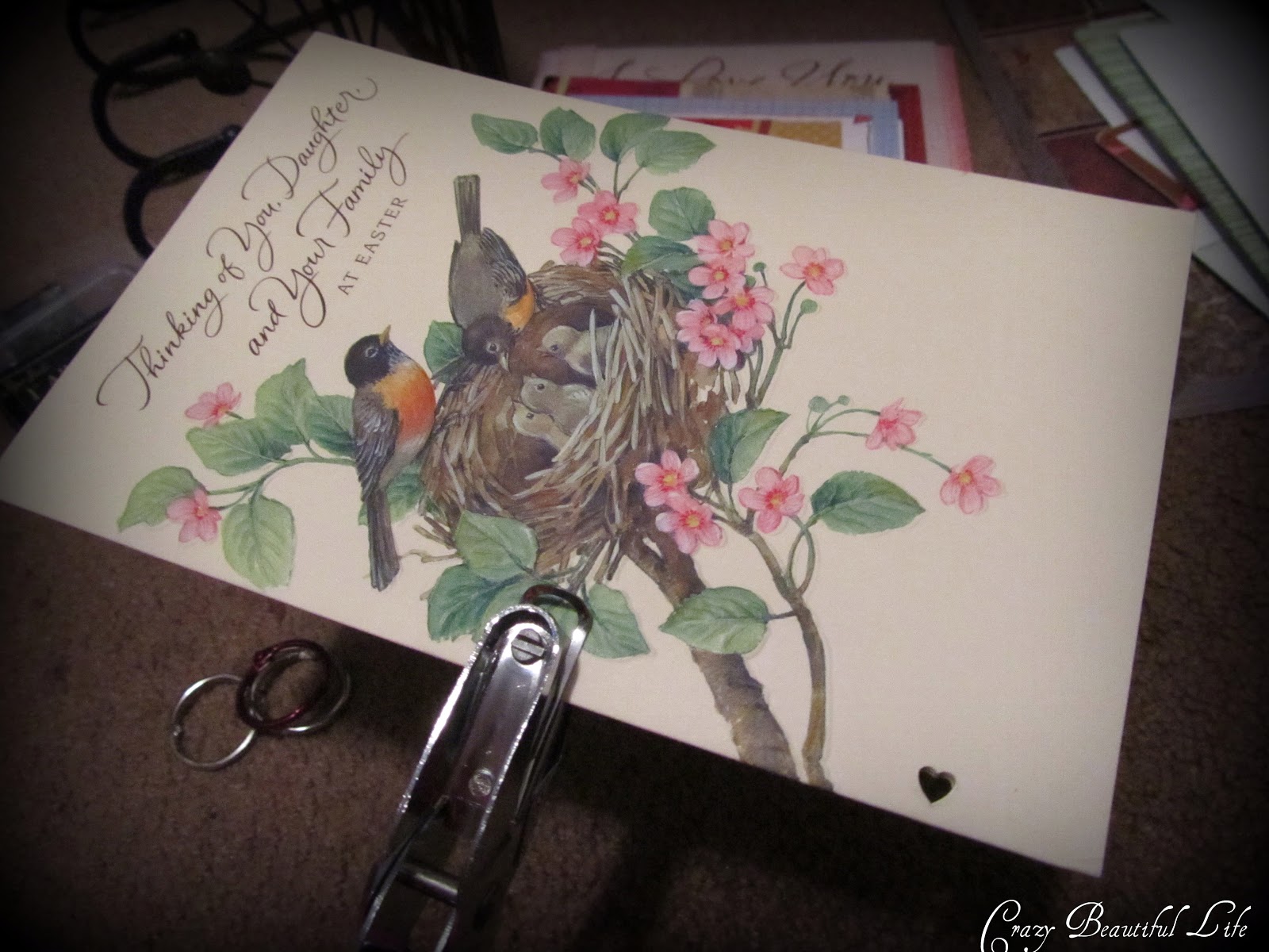 Glitter Glue and Paint: Greeting Card Decor