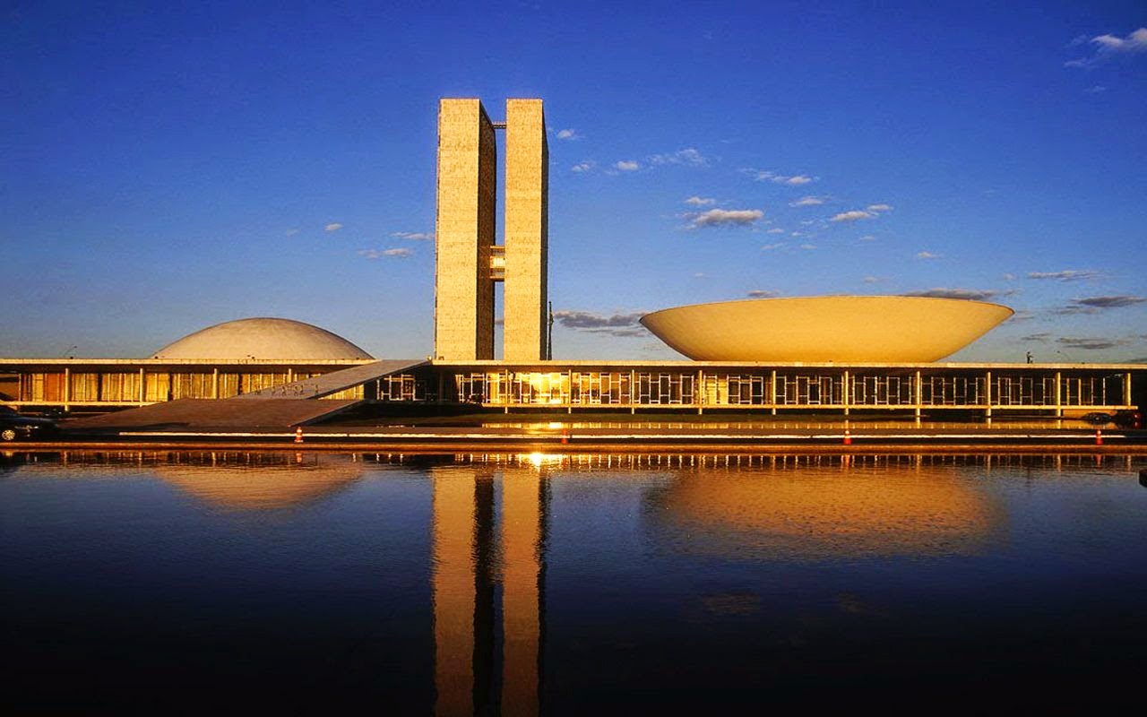 Congreso Nacional de Brasilia. Oscar Niemeyer