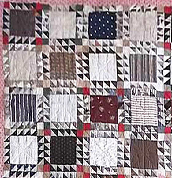 Cloud of Quilt Patterns: Sawtooth