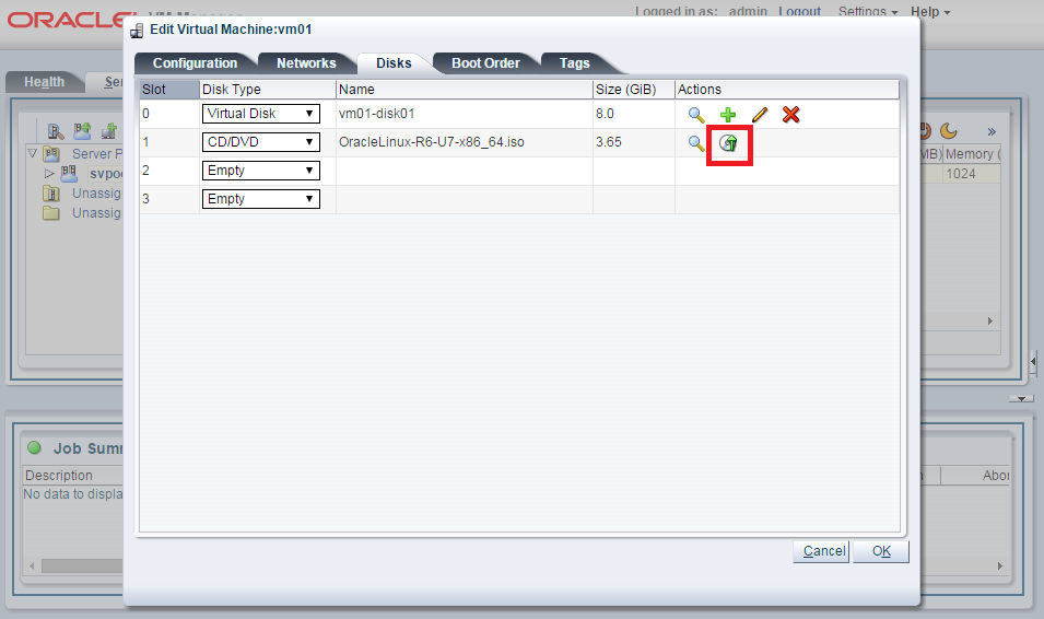 Oracle Linux とその周辺のもの: Oracle VM Manager 3.3.3 でのゲスト OS インストール。（HVM 編）