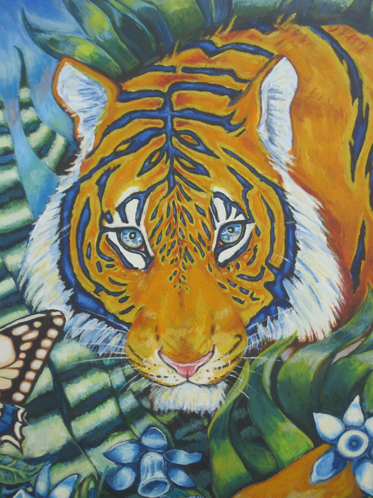 Oil Painting Medic: The Colours in my Tiger Paintings are Never Vibrant ...