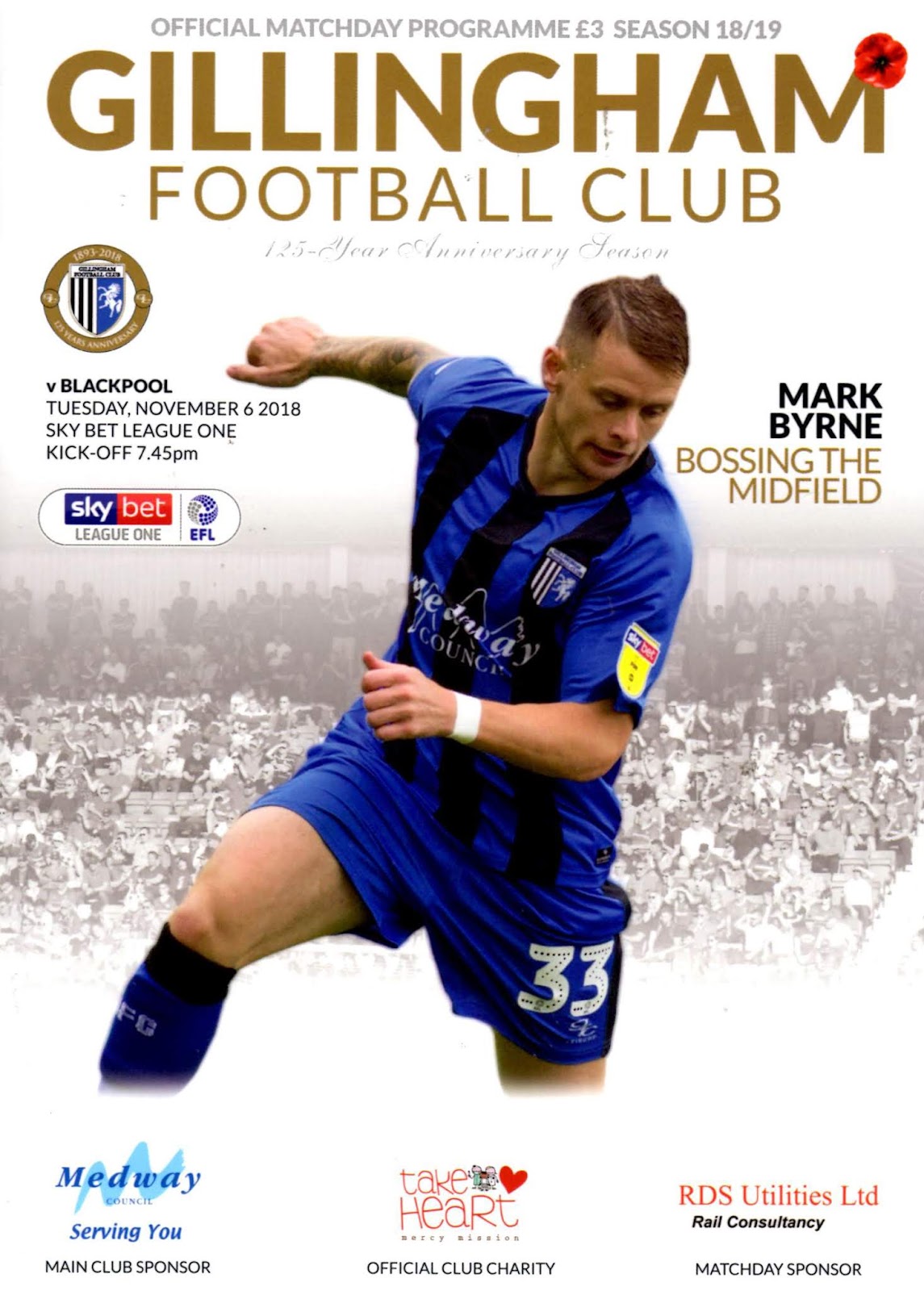 That'll be the Day: Gillingham 0 Blackpool 1