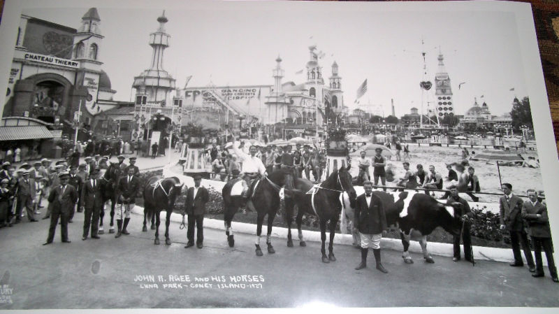 The Circus "NO SPIN ZONE": John Agee Horses--Luna Park 1927